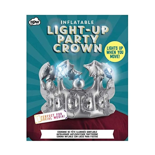 Inflatable Light-up Party Crown – Inevitable